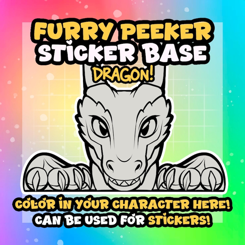 Furry Dragon - Etsy