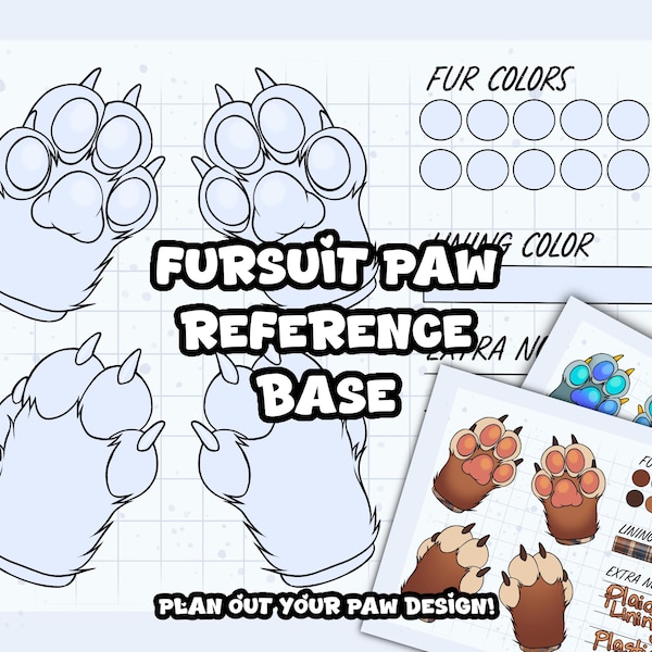 Furry Paws - Etsy