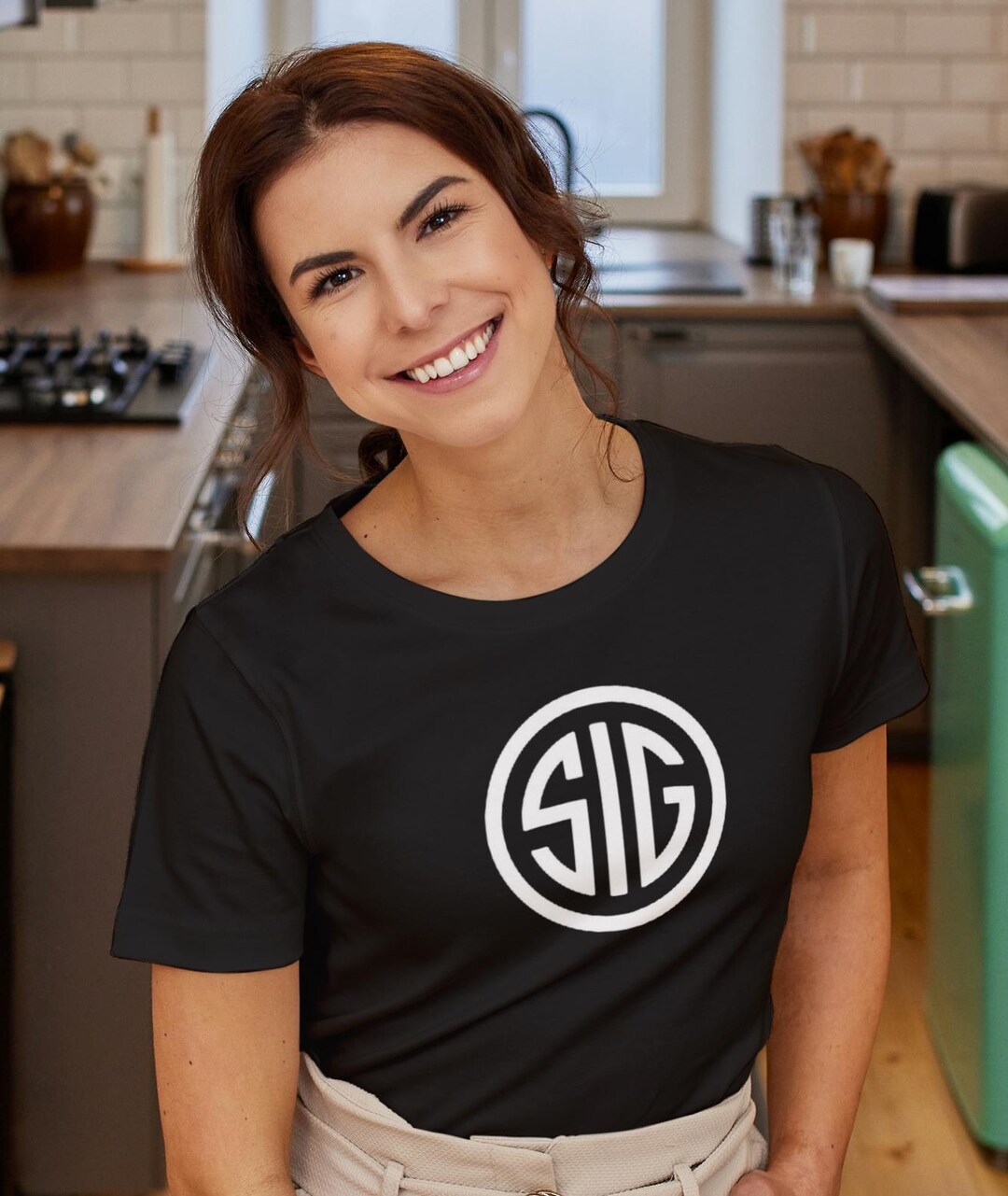 Sig Sauer Gun Logo T Shirt, Men Women Tee, Unisex Heavy Cotton Shirt ...