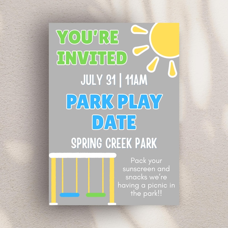 Playing Card Invite - Etsy