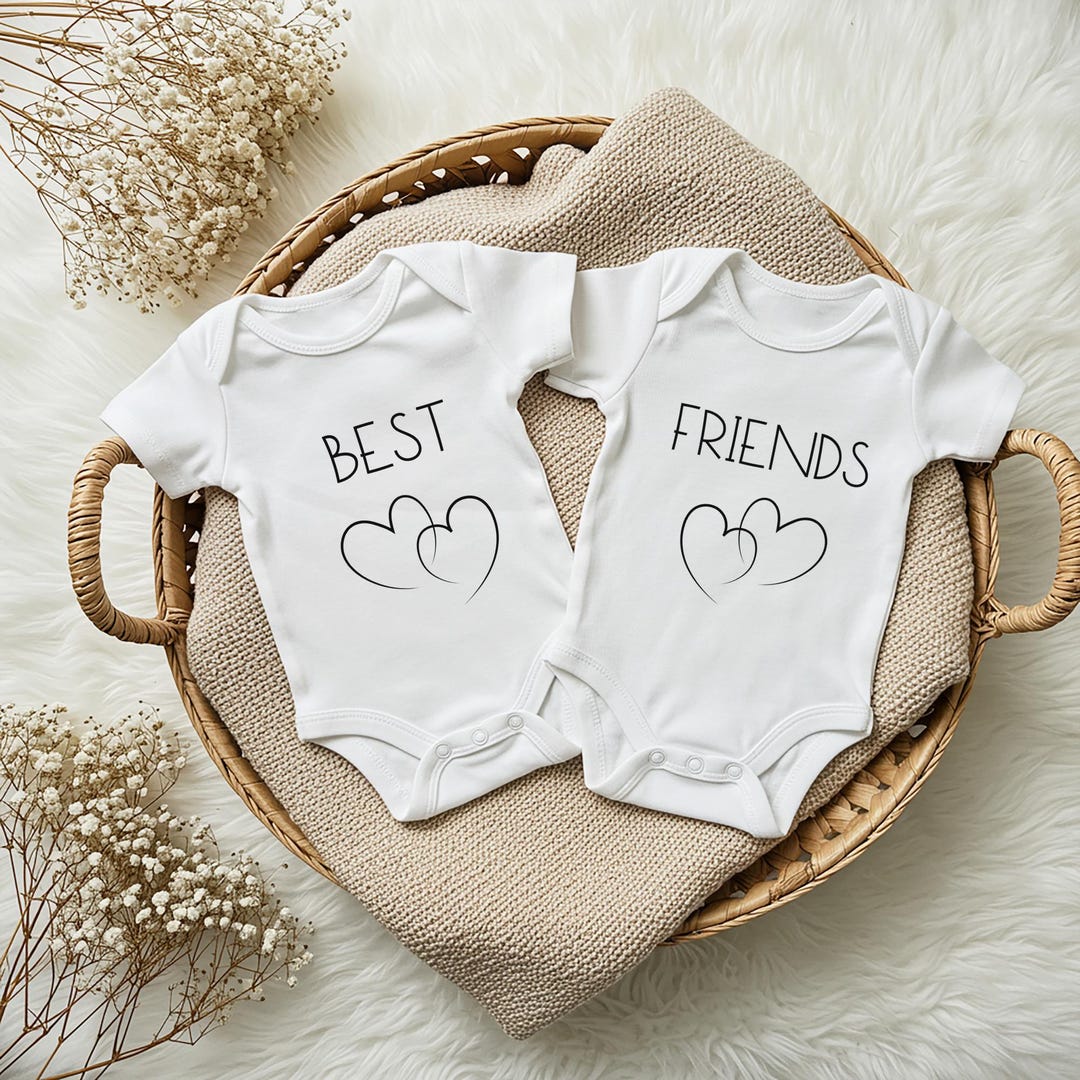 Best Friends Onesie, Best Friends Baby Onesies, Best Friend Onesie ...