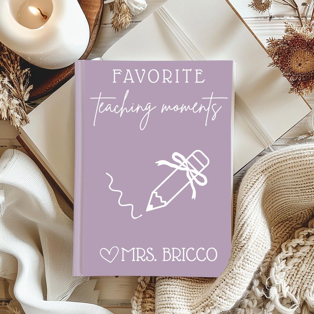 1st Year Teacher Journal, First Year Teaching Gift, First Year of ...