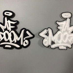 MF Doom Patch - Mm Food - All Caps - Madvillain - Metal Face - 90s Hip Hop - Madlib - J Dilla - Etsy