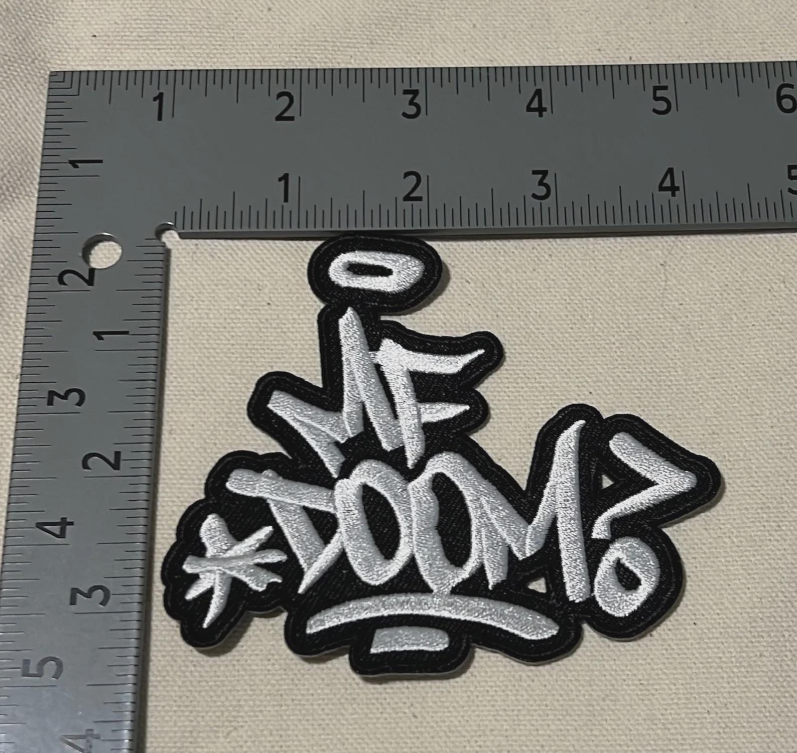 MF Doom Patch - Mm Food - All Caps - Madvillain - Metal Face - 90s Hip ...