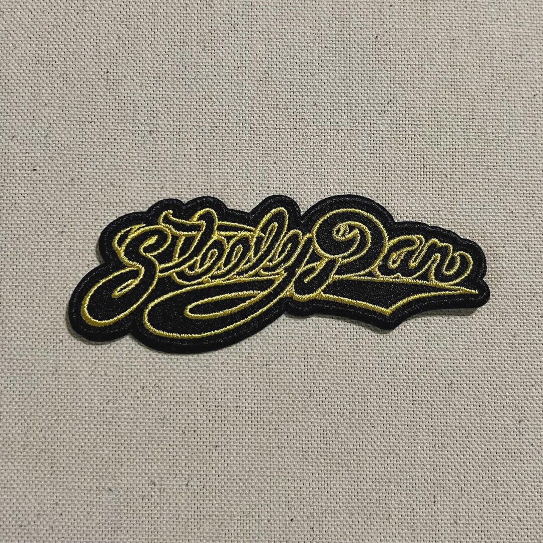 Steely Dan Patch - Black and Gold - 70s - 80s - Funk - Yacht Rock - Aja ...