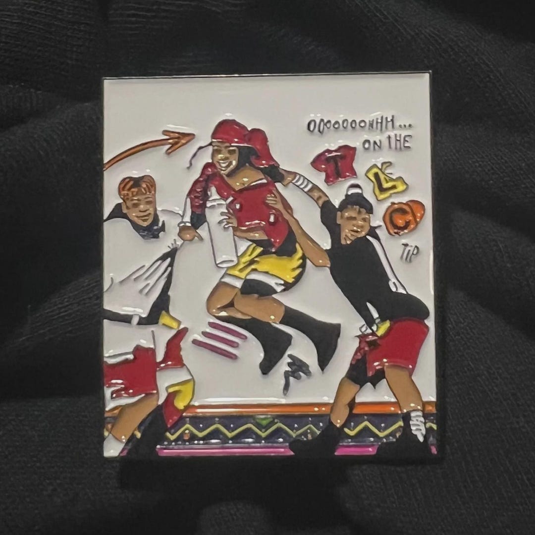 TLC Album Cover Pin - on the Tlc Tip - Ain't 2 Proud 2 Beg - 90s Rnb ...
