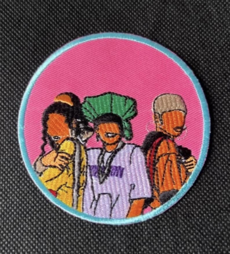 TLC Patch - Girl Group - Female Icons - Embroidery - Ain't 2 Proud 2 ...