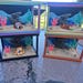 3D Printed Fish Tank With Toy Fish Set: Pretend Play Desk Decor - Etsy