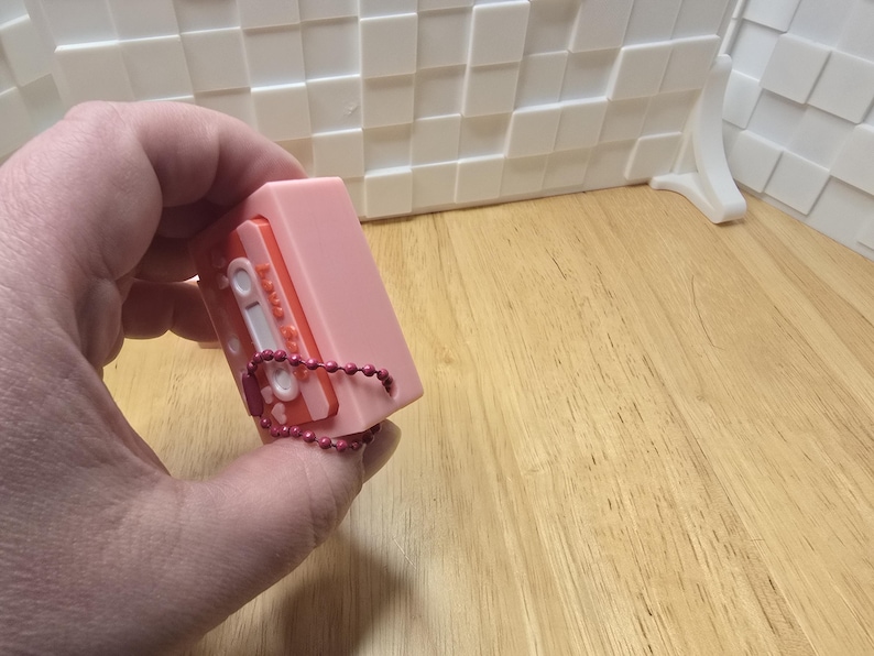 3d Printed Love Song Tape Clicker - Etsy