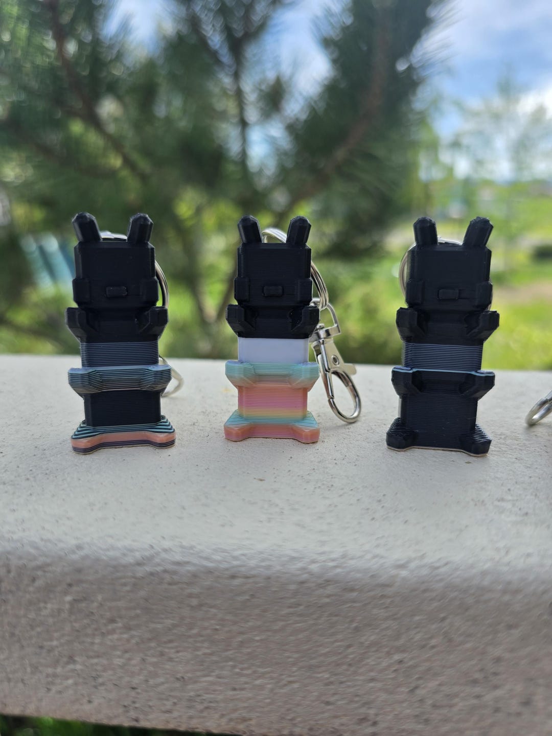 Caterpillar Keychain, Colorful Caterpillar - Etsy