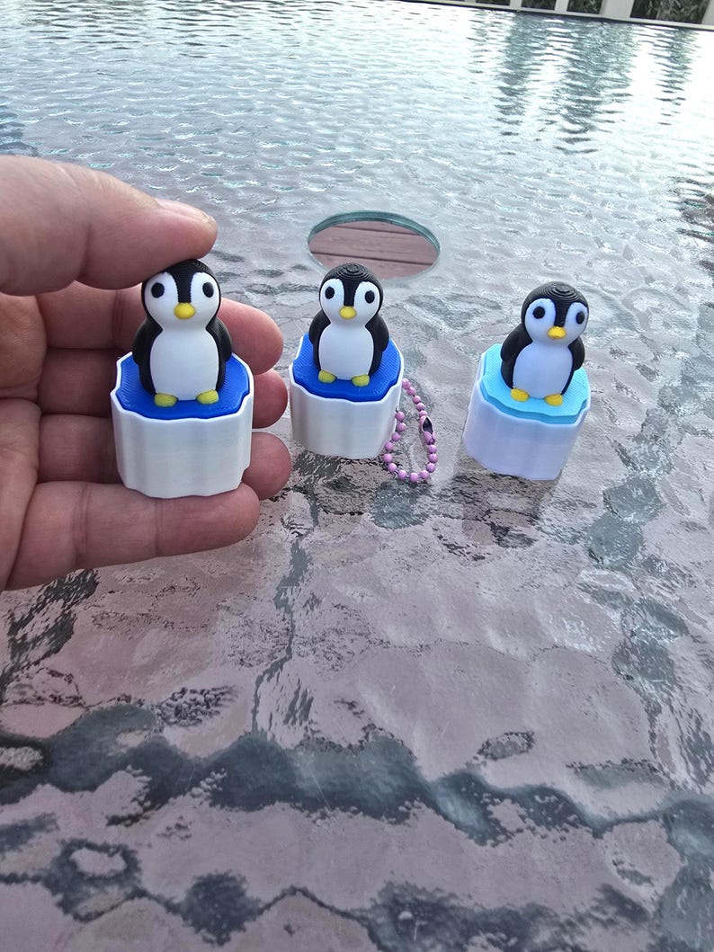 Penguin Clicker, 3d Printed Penguin Fidget - Etsy