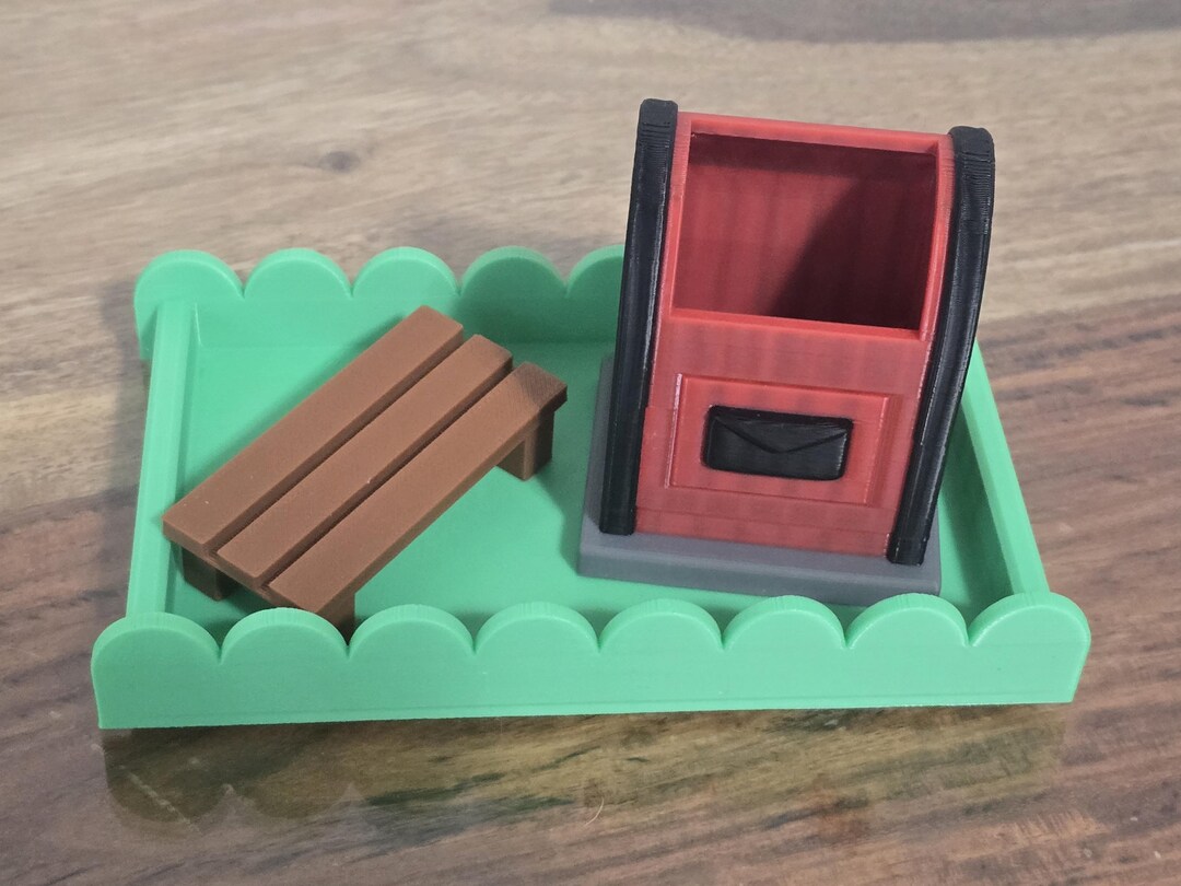 3D Printed Pretend Play Scene, Zen Garden - Etsy
