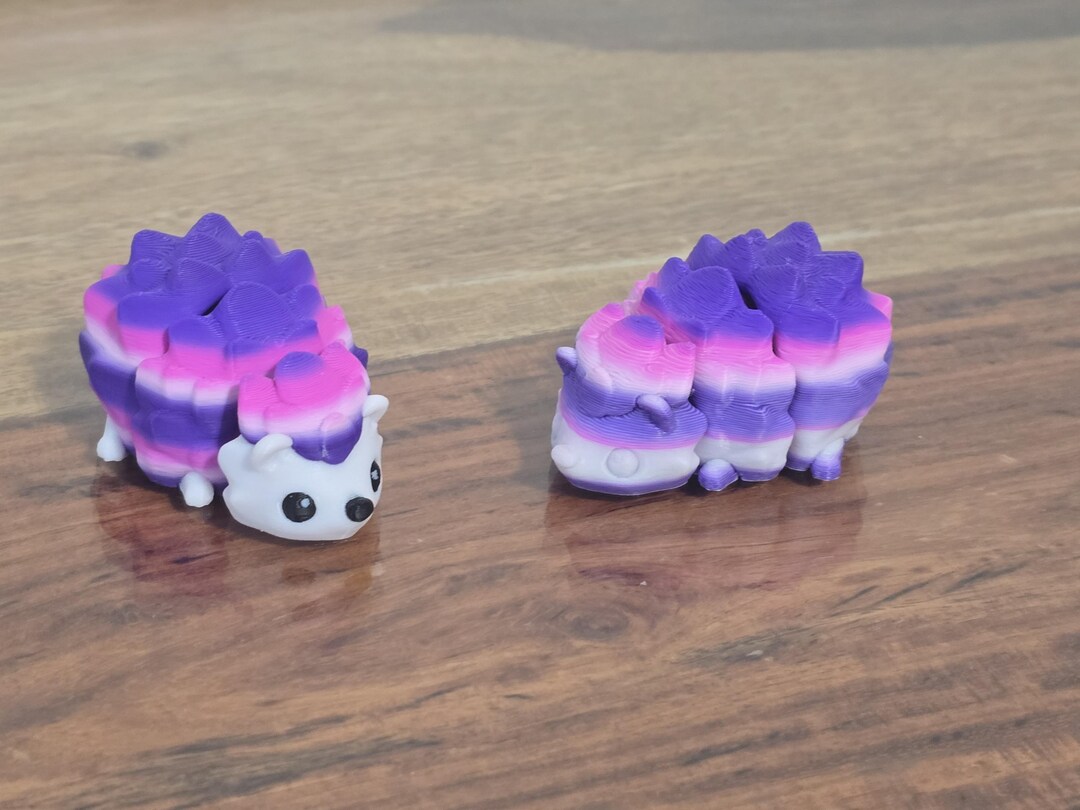 Flexi Hedgehog, 3D Printed Hedgehog - Etsy