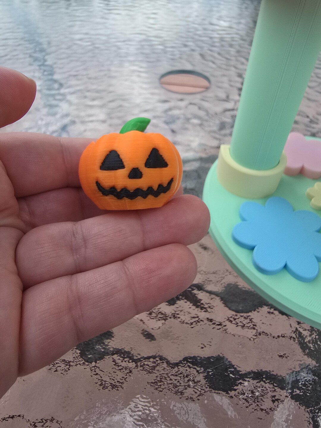 3d Printed Pumpkin Clicker - Etsy