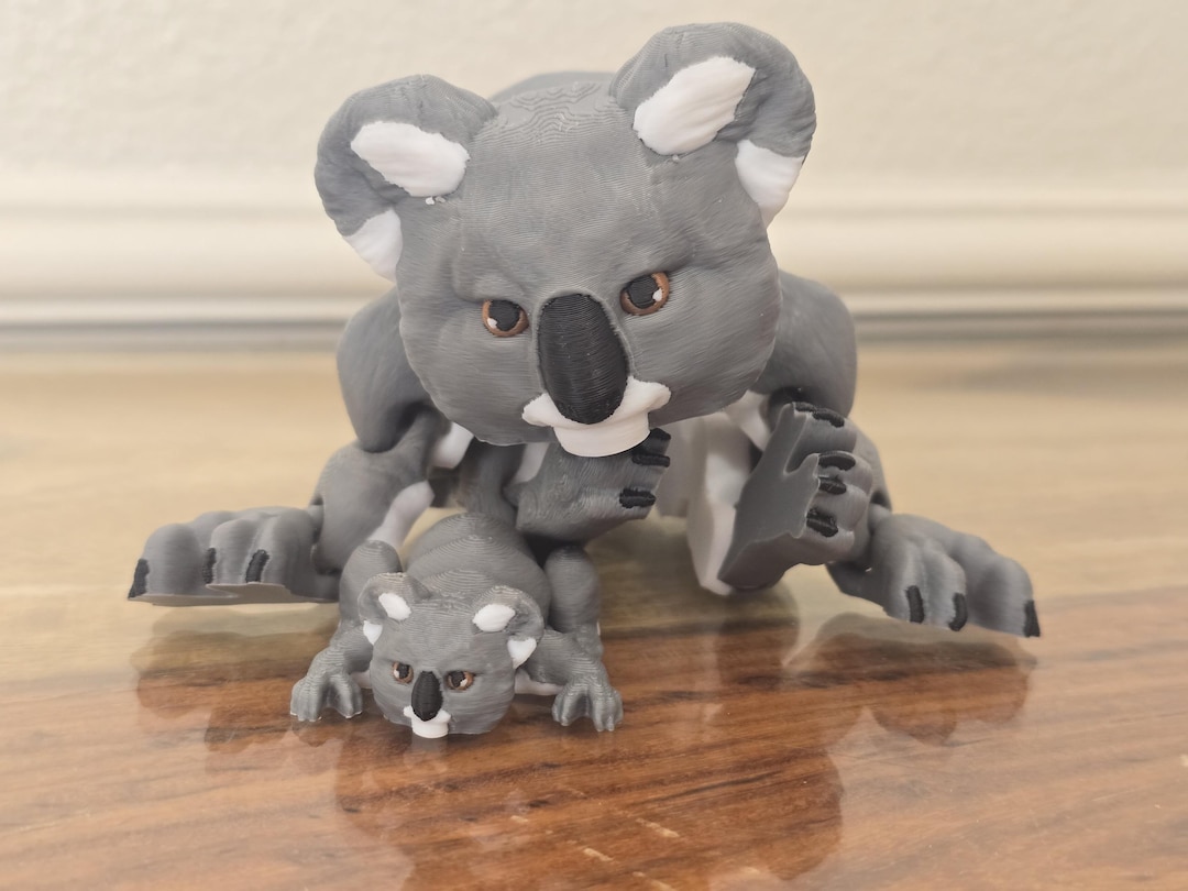 Cute Flexi Koala, 3D Printed Koala - Etsy