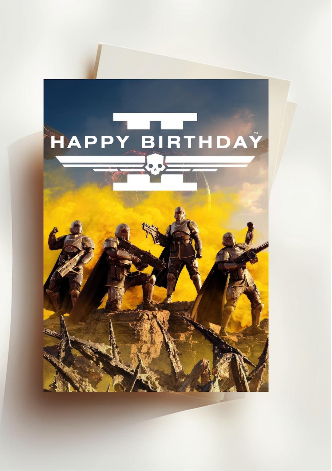 Helldivers 2 Birthday Card | Funny Gamer Birthday Card | Helldiver ...