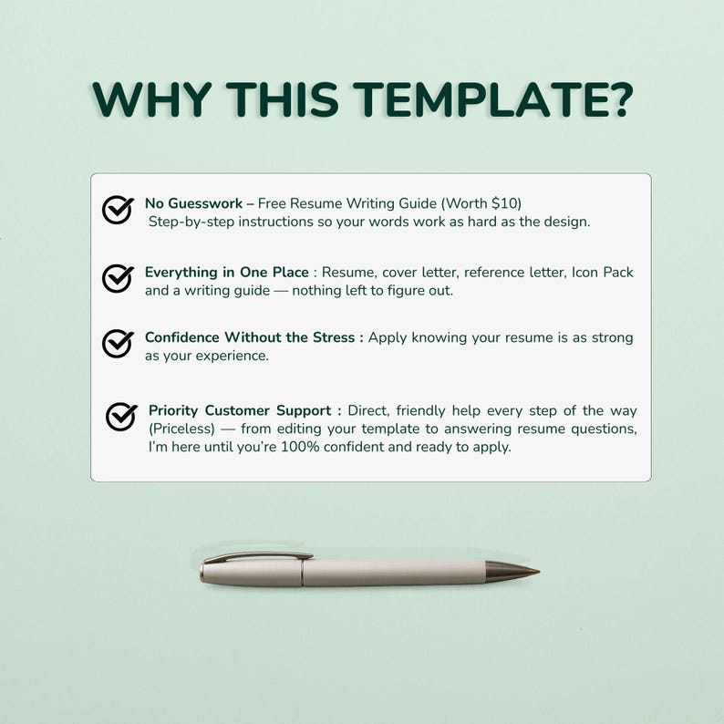 Editable Modern Canva CV Template, Simple and Clean Resume ...