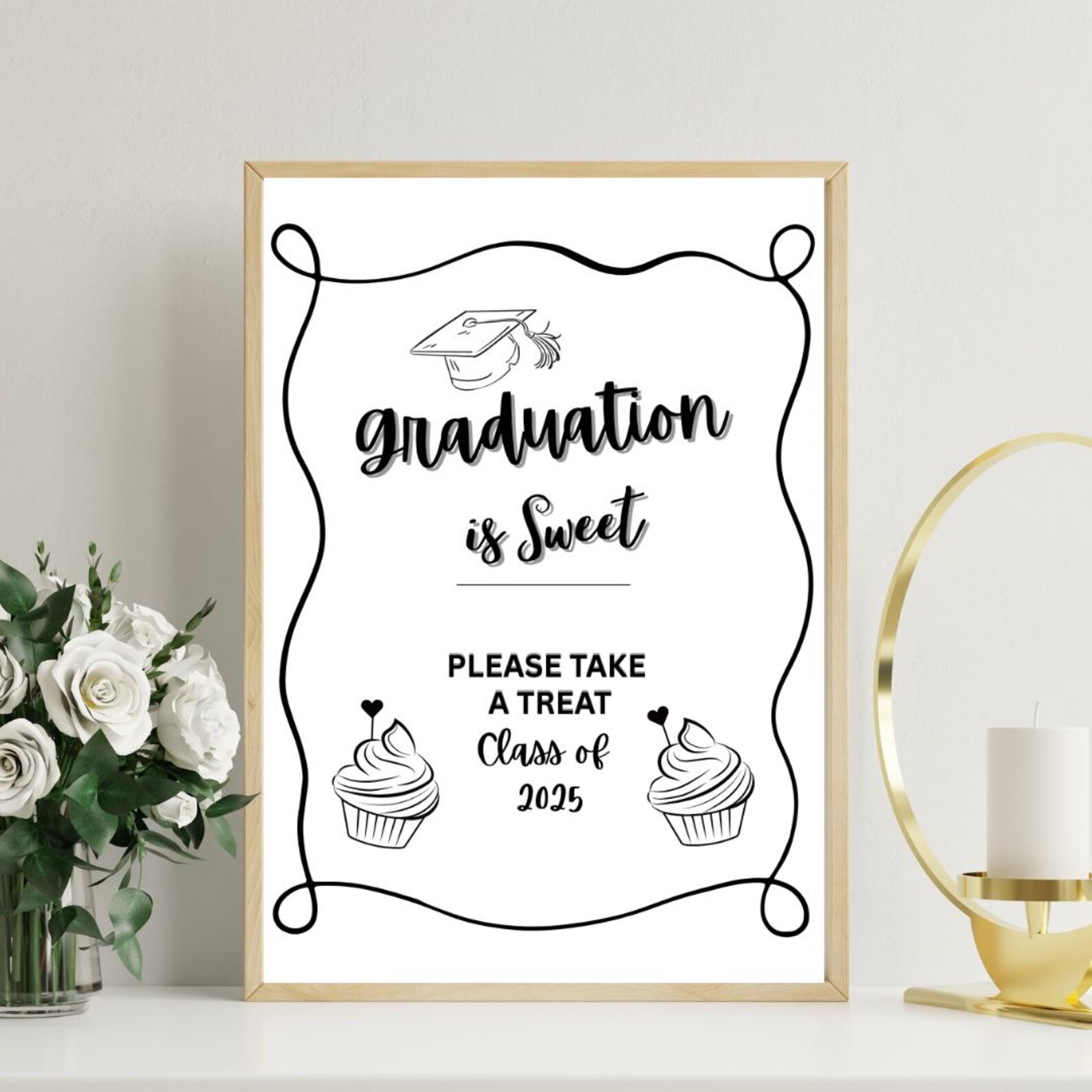 Graduation Dessert Table Sign - Etsy