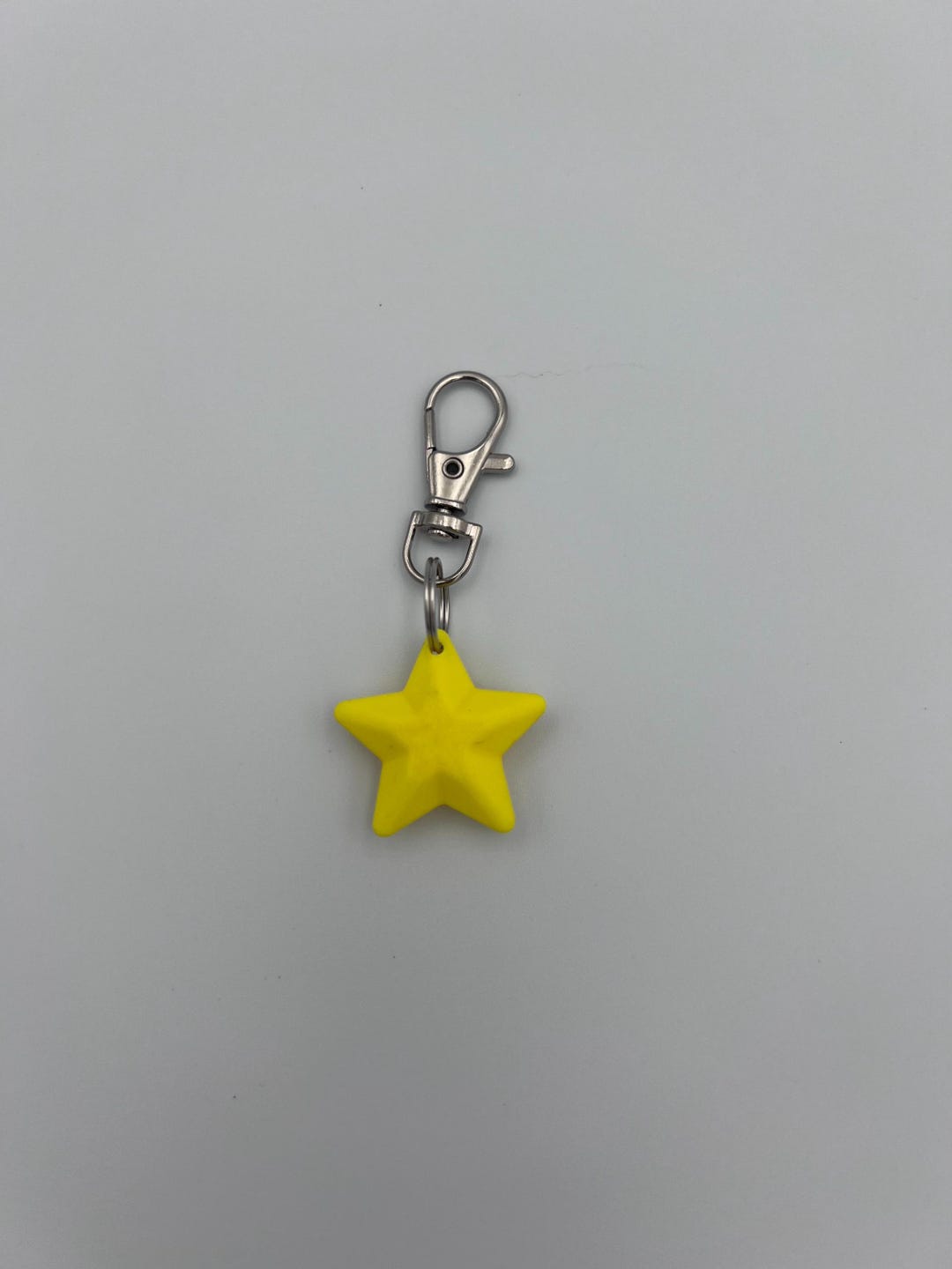 Mario Star Keychain - Etsy