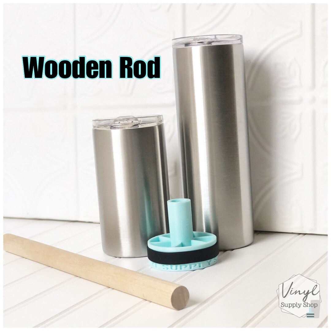 Makerflo 14oz, 20oz Skinny 3D Printed Cup Turner Insert Hub Wooden Rod ...