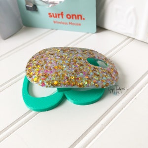 Glitter Computer Mouse Stand for UV Resin Lights, Make Glitter DIY ...