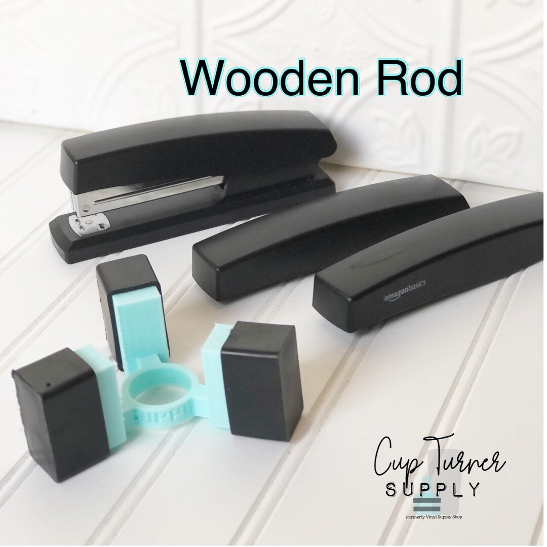 Wooden Rod Multi-stapler Adapter for Your Cupturner Drying Rack Glitter ...