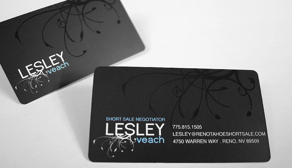 Matte Coated Business Cards Calling Cards Plus Upgrades - Etsy