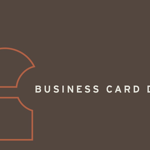 Calling Card Design - Etsy