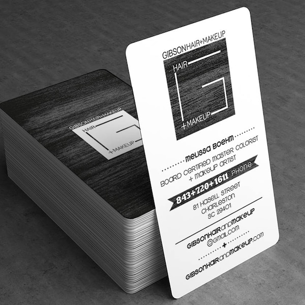 Laminated Business Cards - Etsy