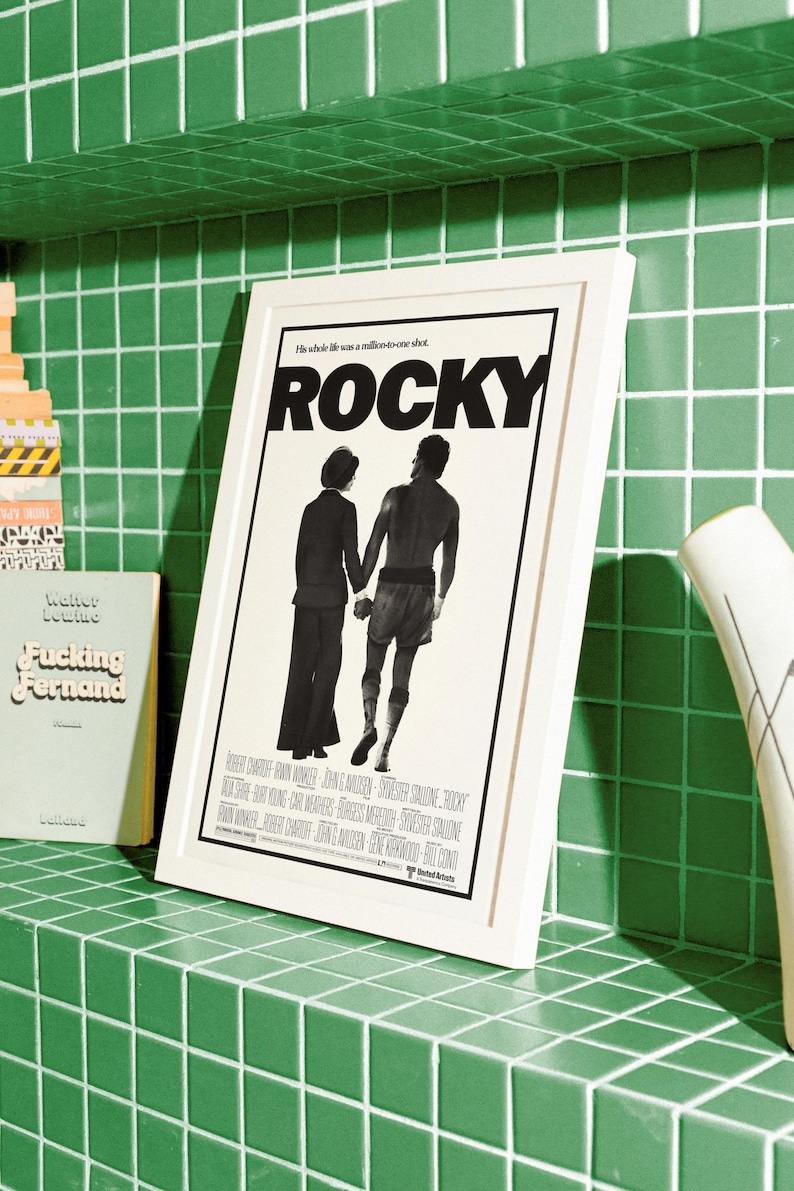 Rocky Poster – Digital Download, Classic Boxing Movie Wall Art ...