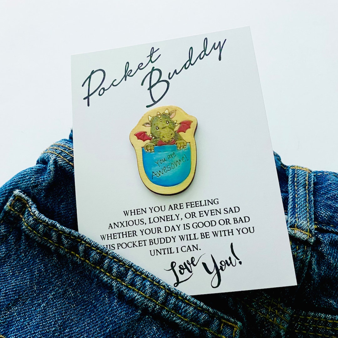 Pocket Buddy, Dragon Pocket Hugs, Comfort Token - Etsy