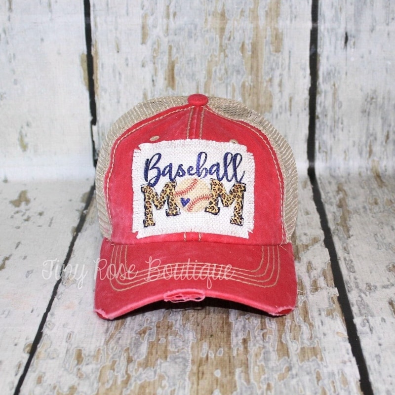 Baseball Mom Hat - Etsy