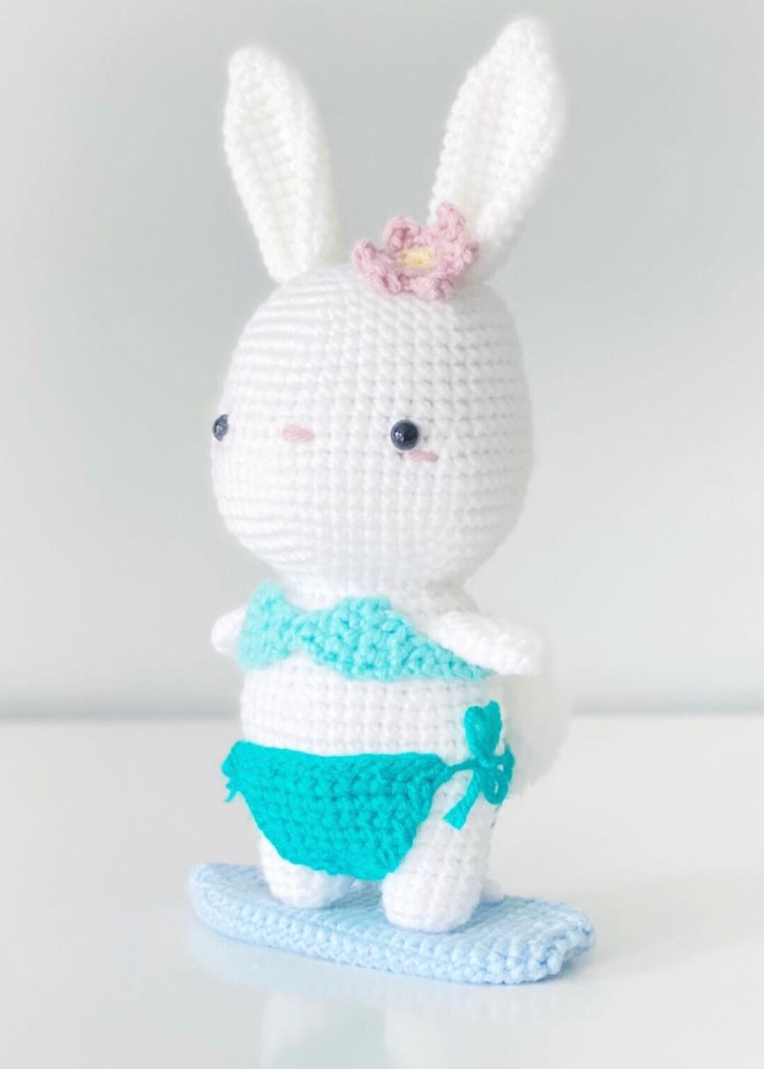 PATTERN: Cute Bunny - Crochet Bunny Pattern - Amigurumi Rabbit ...