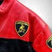 Lamborghini Racing Jacket, Italian Handmade Genuine Lambskin Leather ...
