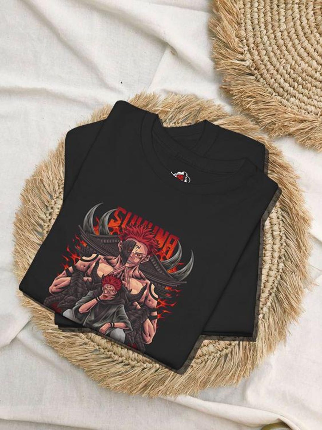 Sukuna Shirt With Jujutsu Kaisen, Anime Shirt With Sukuna Character ...