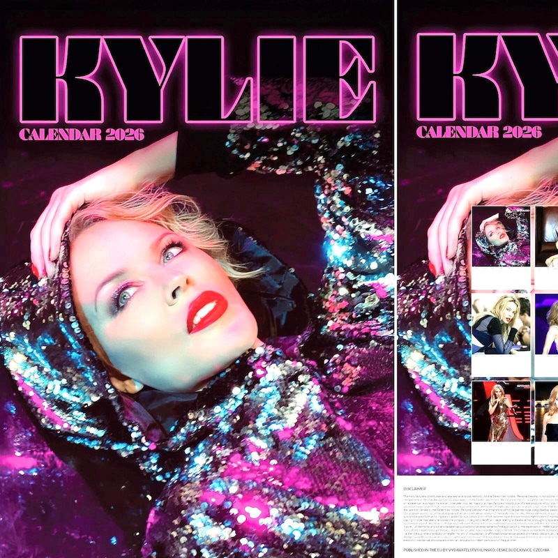 Kylie Minogue Calendar 2026 - Etsy
