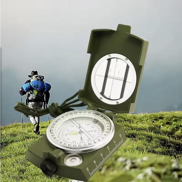 Tactical Metal Compass – Waterproof Survival Gear, High Precision for ...