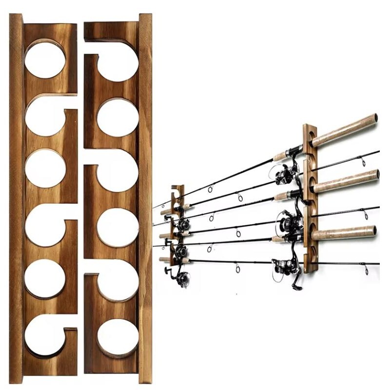 Fishing Rod Wall Mount - Etsy