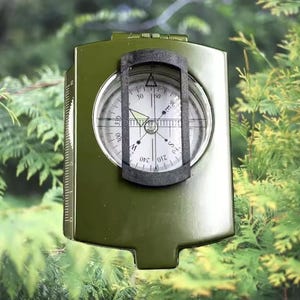 Tactical Metal Compass – Waterproof Survival Gear, High Precision for ...