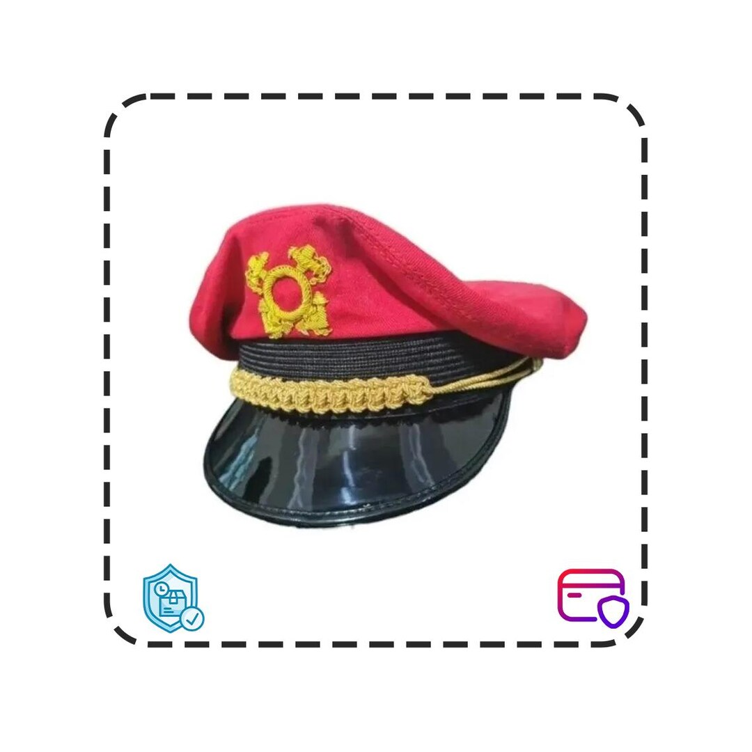 Captain Skipper Yacht Cap: Nautical Sailor Costume Hat - Etsy