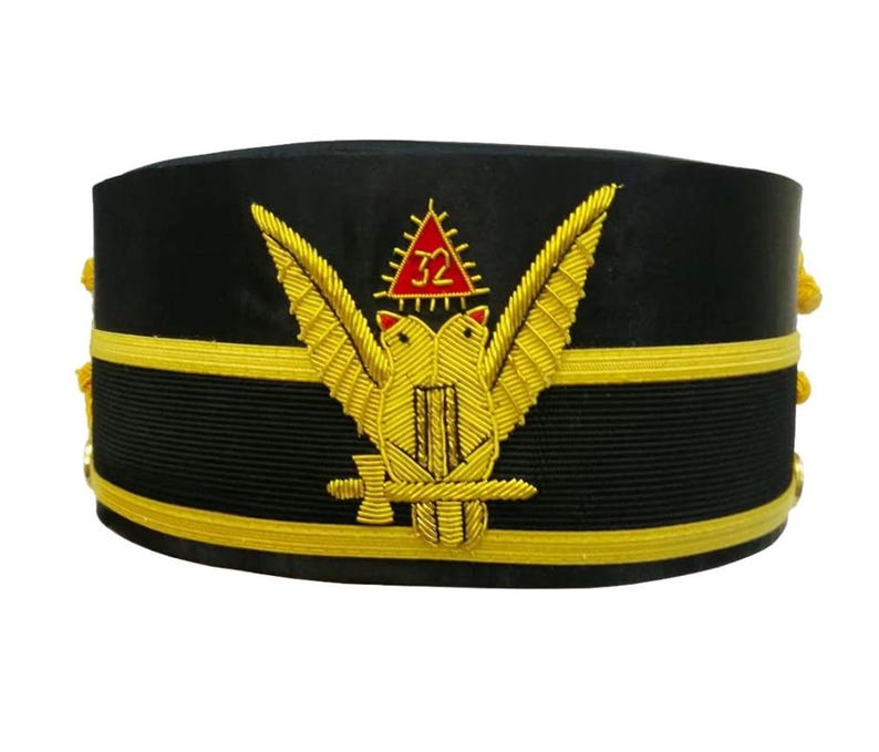 32nd Degree Scottish Rite Masonic Crown Cap – Wings up Double-headed ...