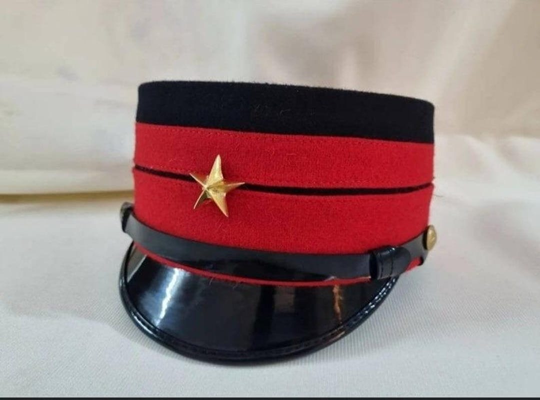 Japanese Army Type 45 Officer Cap: WWI WWII Imperial Hat Replica - Etsy