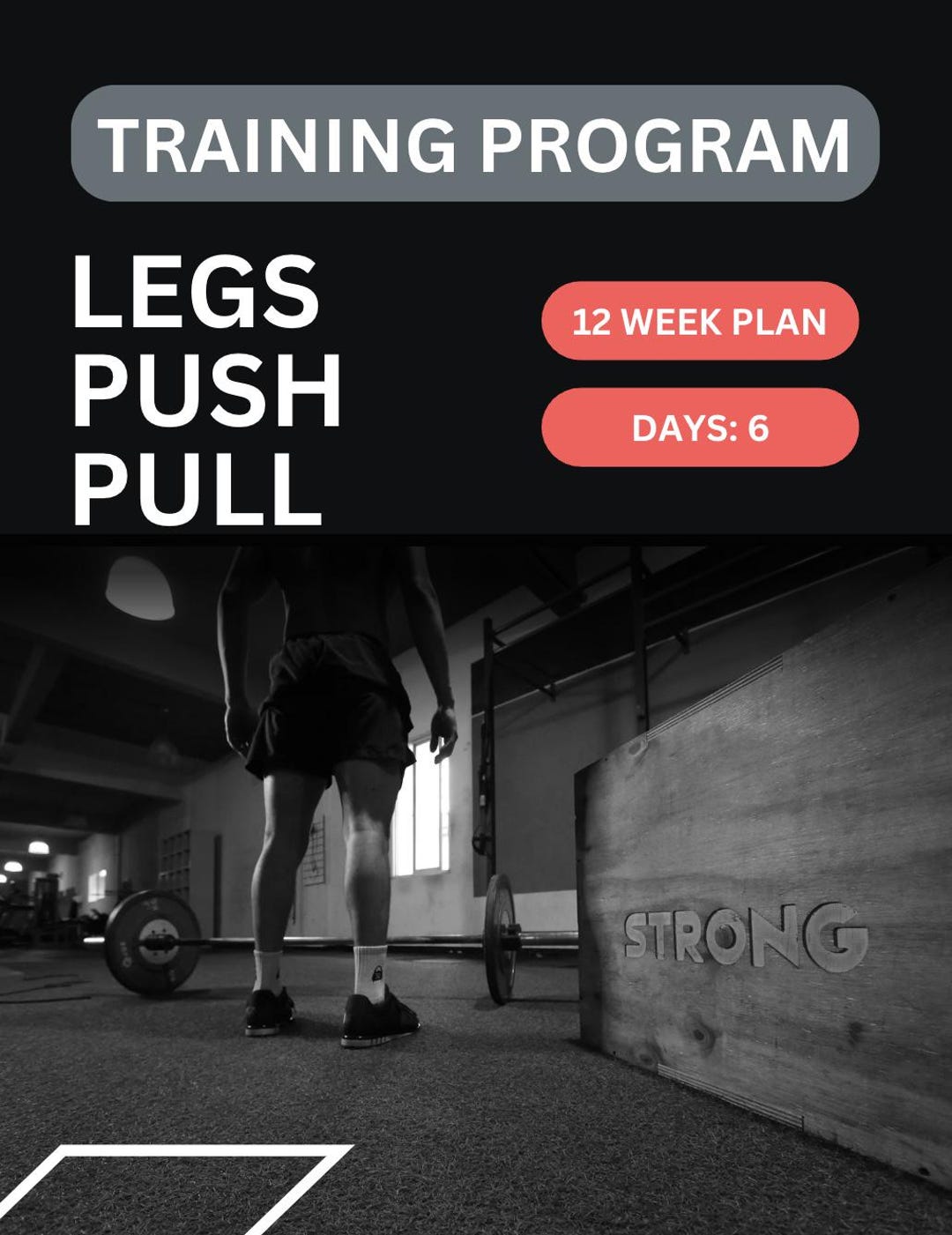 Legs Push Pull Workout Plan | 6 Day Split | 12 Week Gym Program ...