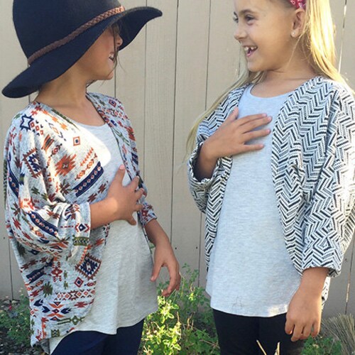 INSTANT DOWNLOAD Simple Shrug sizes 2 to 10 PDF Sewing - Etsy