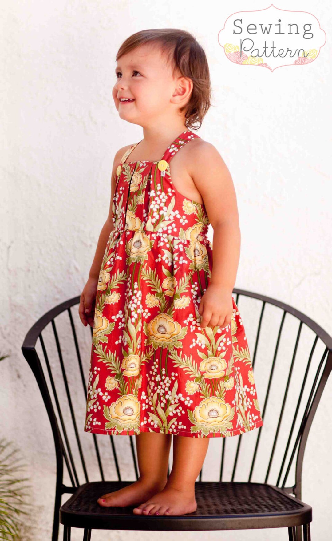 INSTANT DOWNLOAD- Elizabeth Pleated Dress (sizes 6/9M to 6) PDF Sewing ...