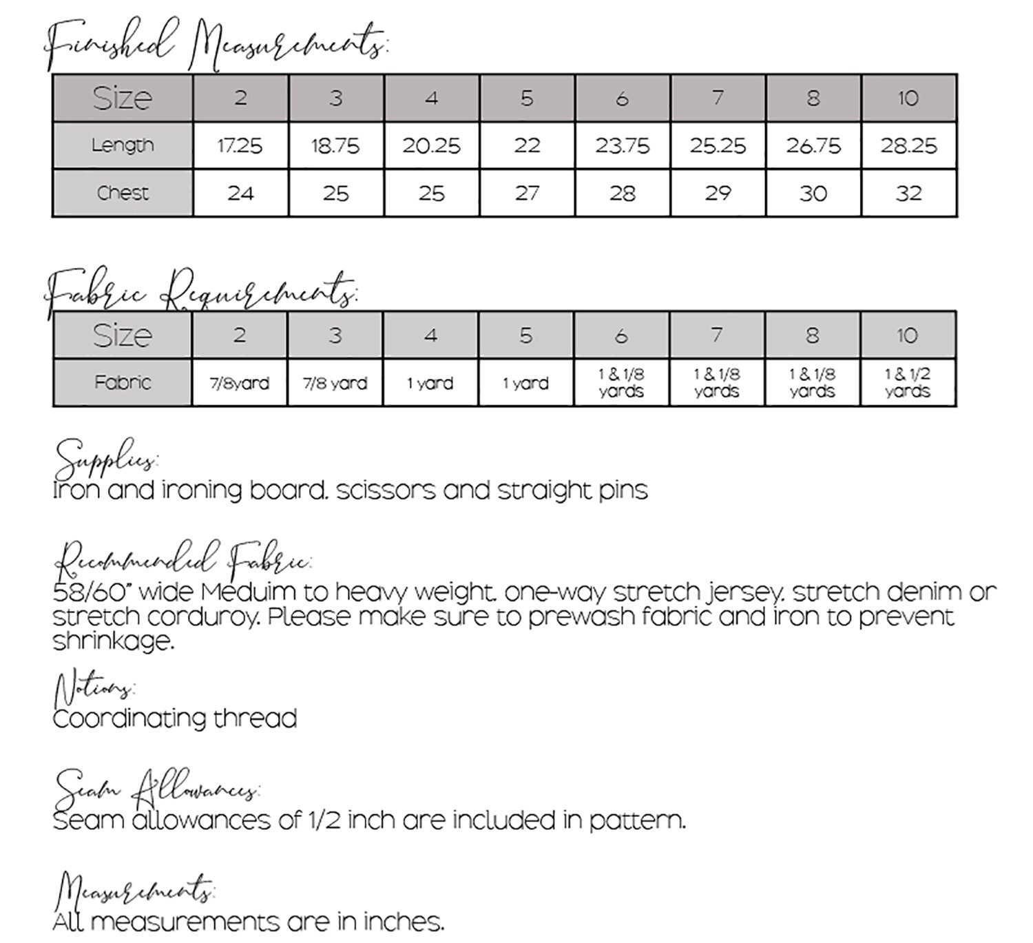 INSTANT DOWNLOAD Audrey Dress sizes 2 to 10 PDF Sewing | Etsy