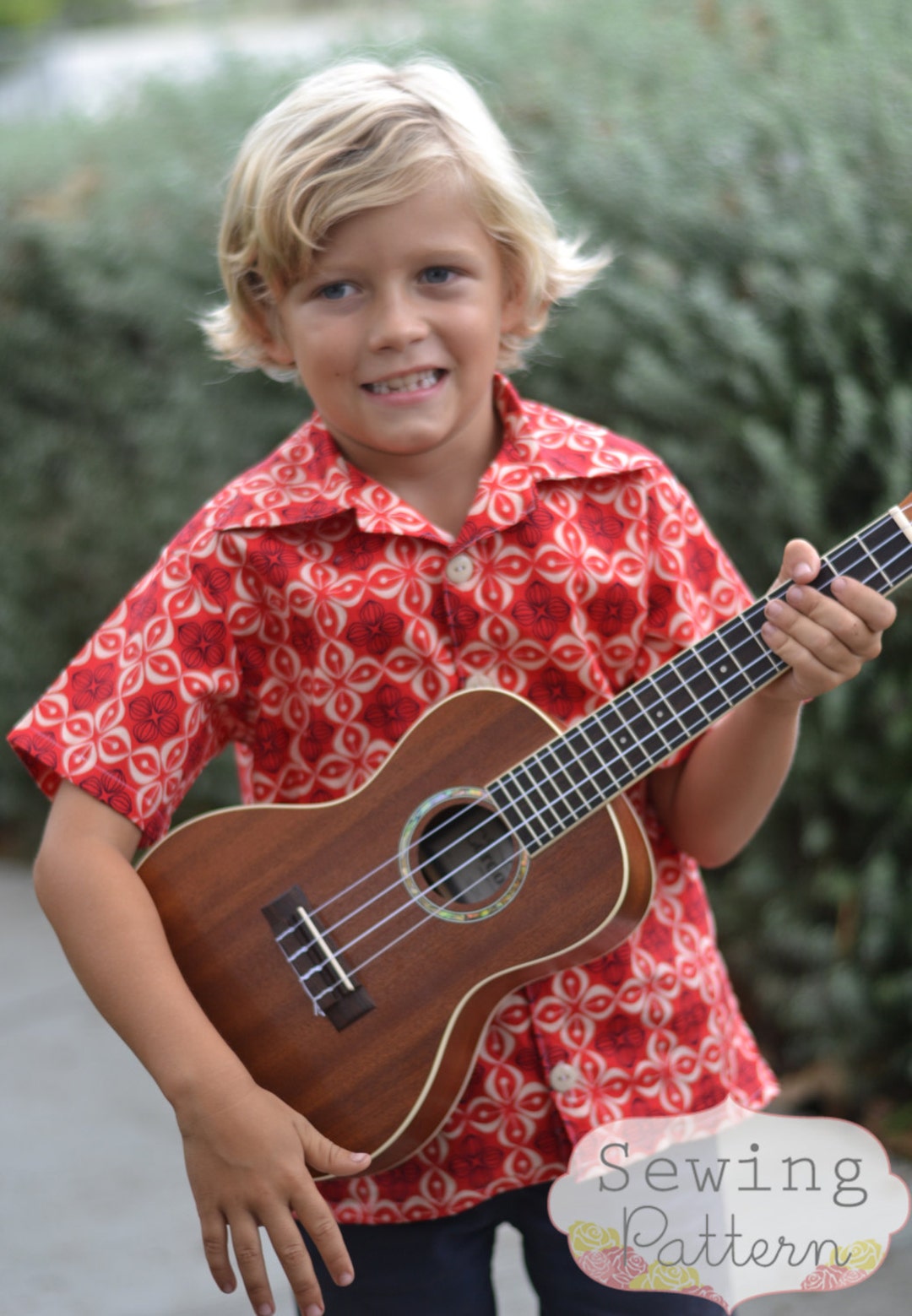 INSTANT DOWNLOAD- Asher Shirt (size 2T to 5) Pdf Sewing Pattern and ...