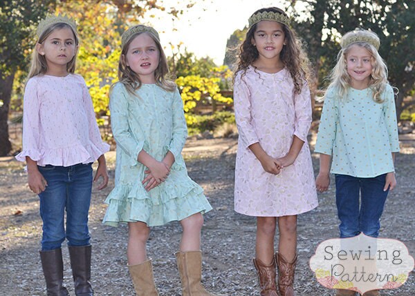 INSTANT DOWNLOAD Marley Shirt & Dress sizes 2 to 10 PDF - Etsy