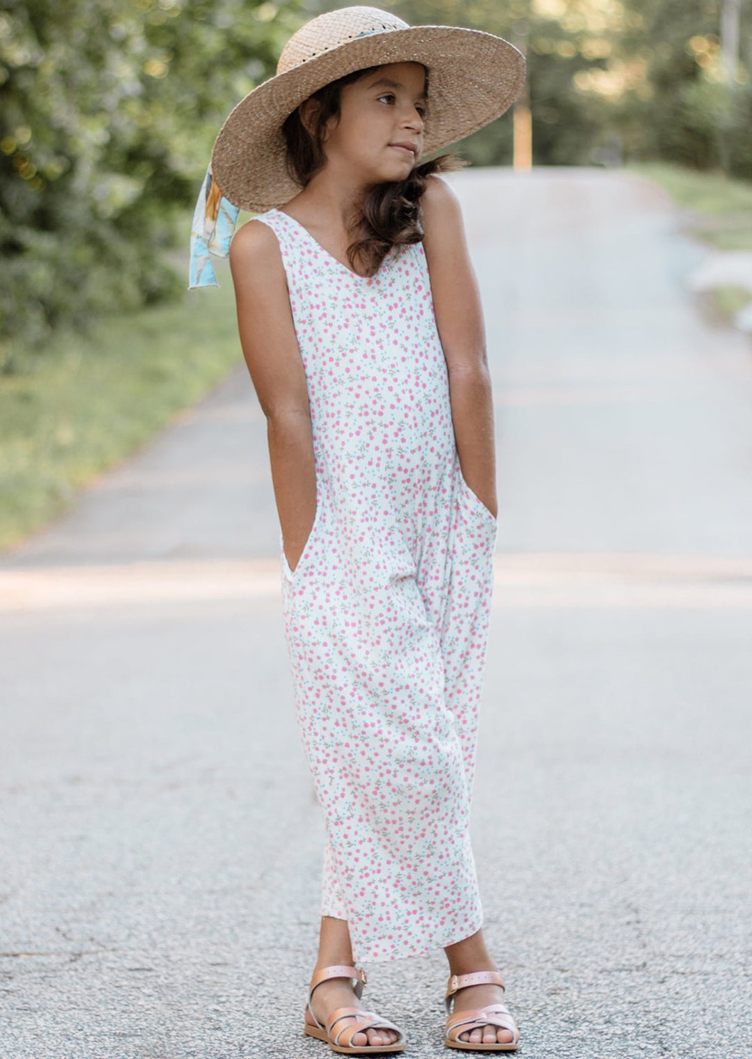 INSTANT DOWNLOAD Michelle Girl's Romper PDF Sewing Pattern & Tutorial ...