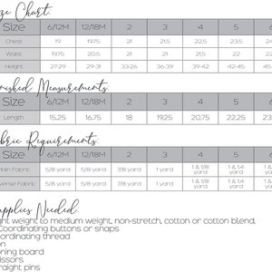 INSTANT DOWNLOAD- Harper Reversible Dress (sizes 6/12 Months to 6) PDF ...